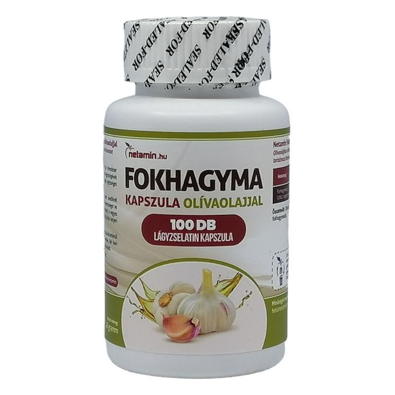 3690 Ft - Netamin fokhagyma olivaolajjal kapszula 100db - Herbaline ...
